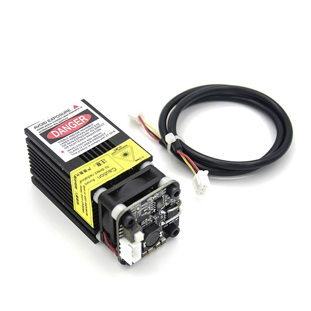 1600mW 445nm 12V Laser Module Laser Engraving Machine part Laser Head ...