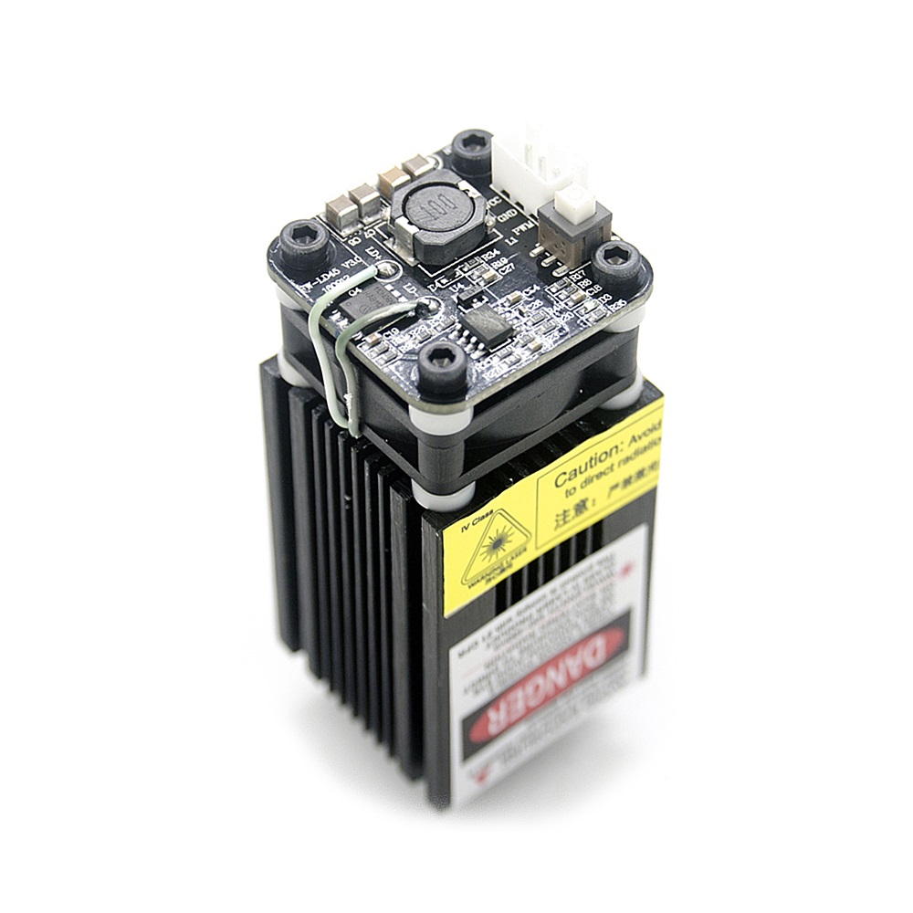 1600mW 445nm 12V Laser Module Laser Engraving Machine part Laser Head ...