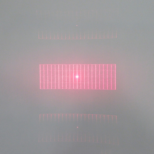 26.1 Degree 20x20 Rectangles Grid DOE Laser Optical Laser Equipment ...