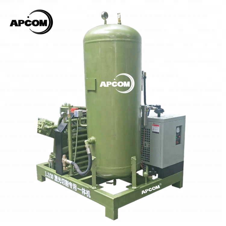 APCOM compressor High pressure 40 30 20 bar PET air compressor for ...