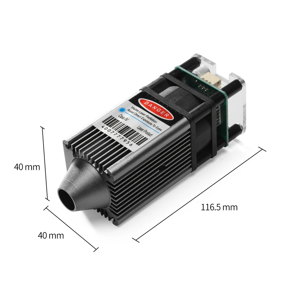 ATOMSTACK 40W Laser Module Upgraded Fixed-focus Laser Engraving Cutting ...
