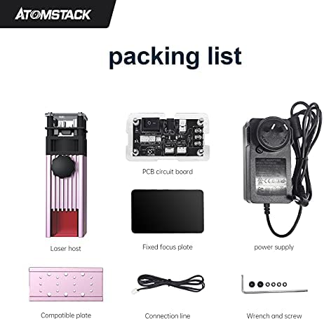 ATOMSTACK M40 Laser Module, 40W Engraving Module with Eye Protection ...