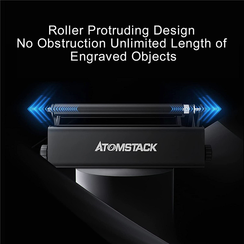 ATOMSTACK R3 Laser Engraver Parts Accessories Y-axis Rotary Roller ...