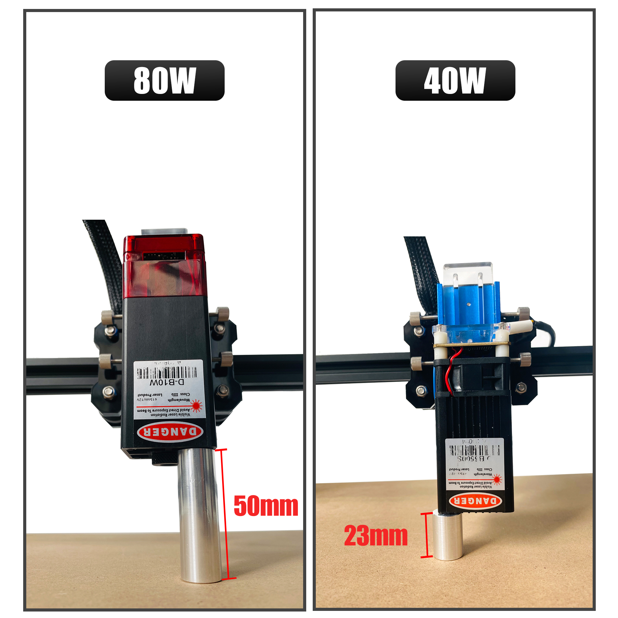 Diode Laser Module 80w for Laser Engraving Machine 80W Laser For 8mm ...