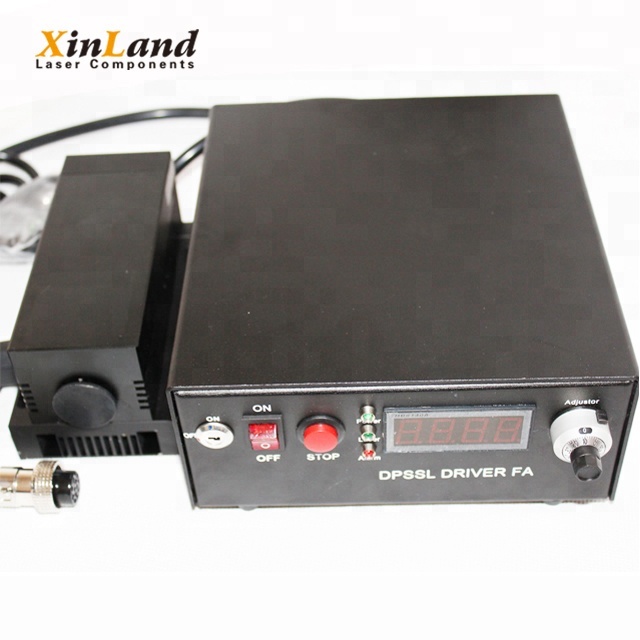 DPSS Laser modulation CW/TTL/Analogue 532nm 1000mw green diode pump ...