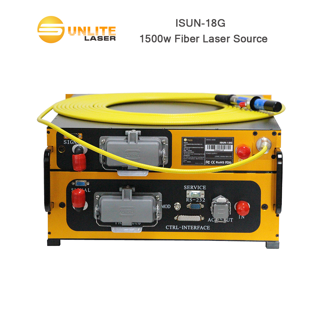 High Quality Fiber Laser Source 500W 1000W 1500W Laser Source Single ...