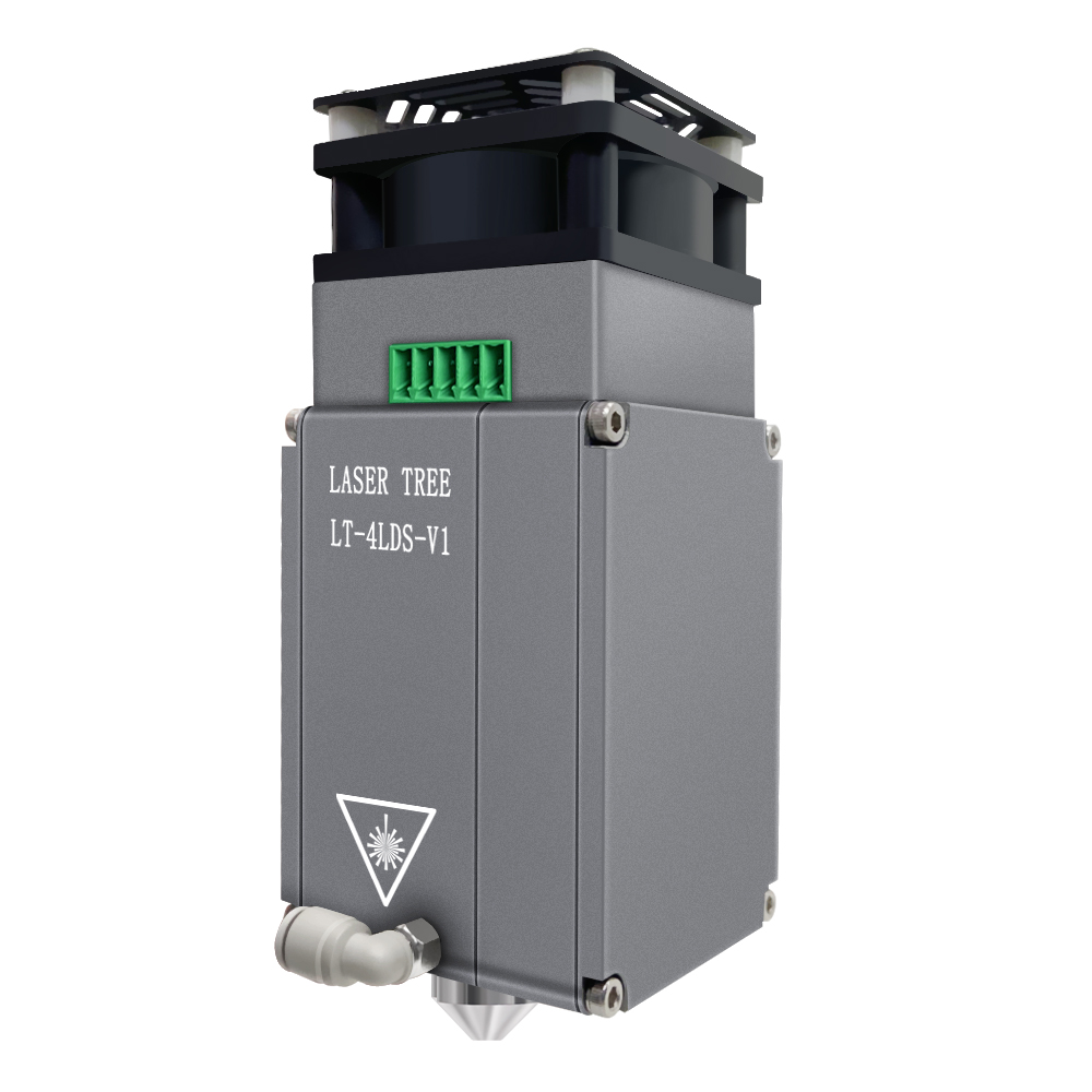 LASER TREE 20W Optical Power Laser Module with Air Assist nozzles 455nm ...
