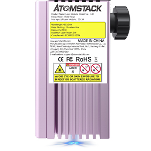 New ATOMSTACK M40 40W DIY Auto-Focusing for Laser Cutting Machines ...
