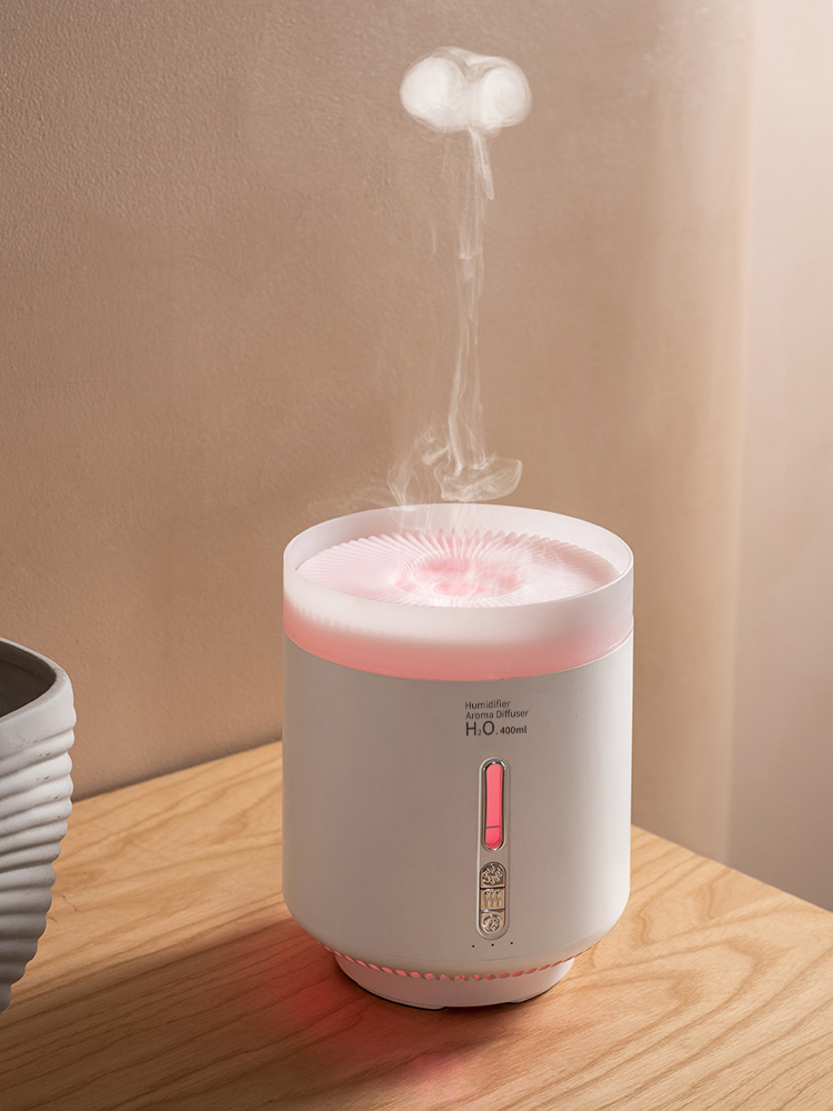 New jellyfish humidifier double spray aromatherapy machine air fog ...