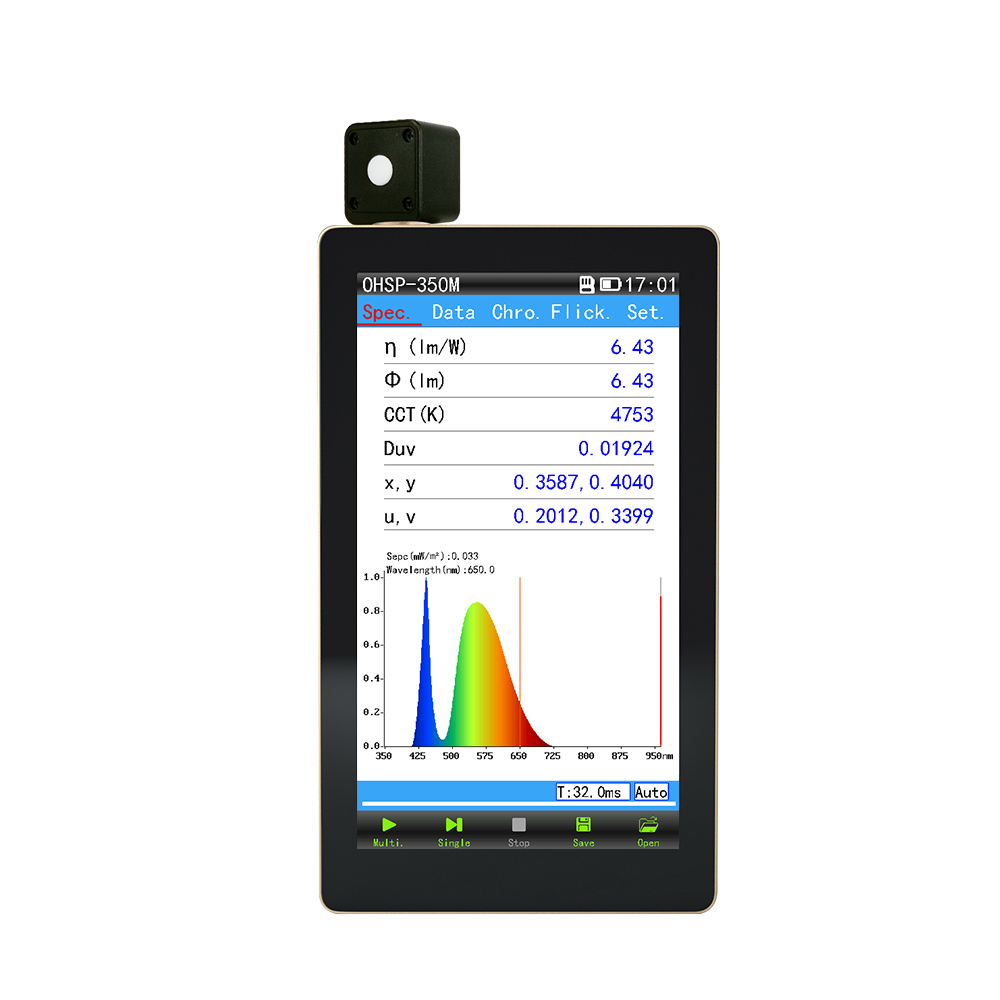 OHSP 350M Portable spectrometer With Integrating Sphere - LaserSE