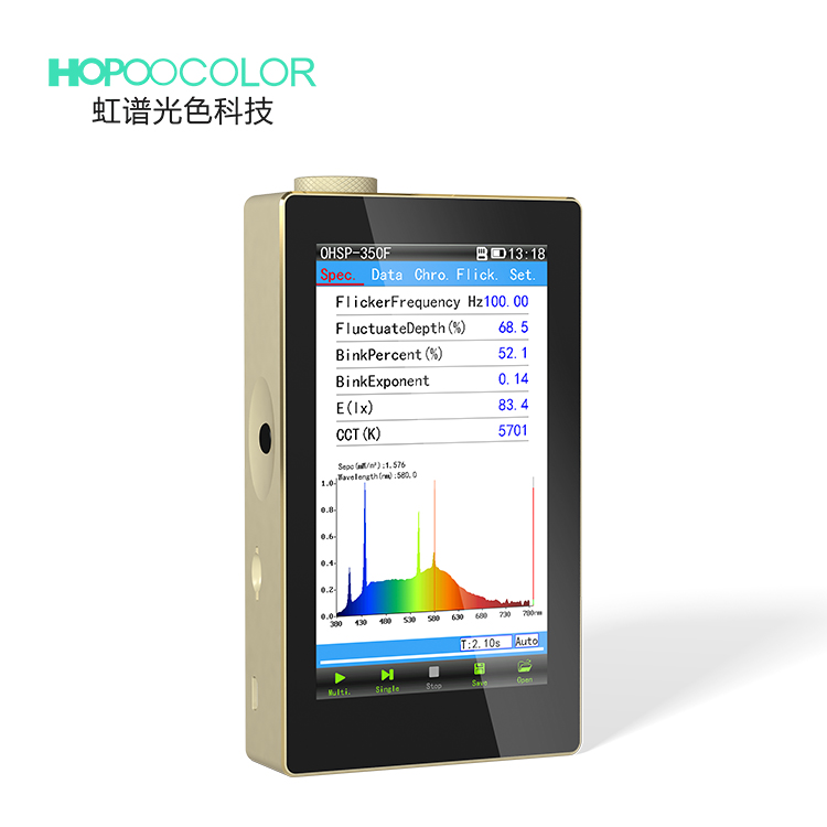 Pocket spectrometer OHSP-350FL spectral irradiance meter - LaserSE