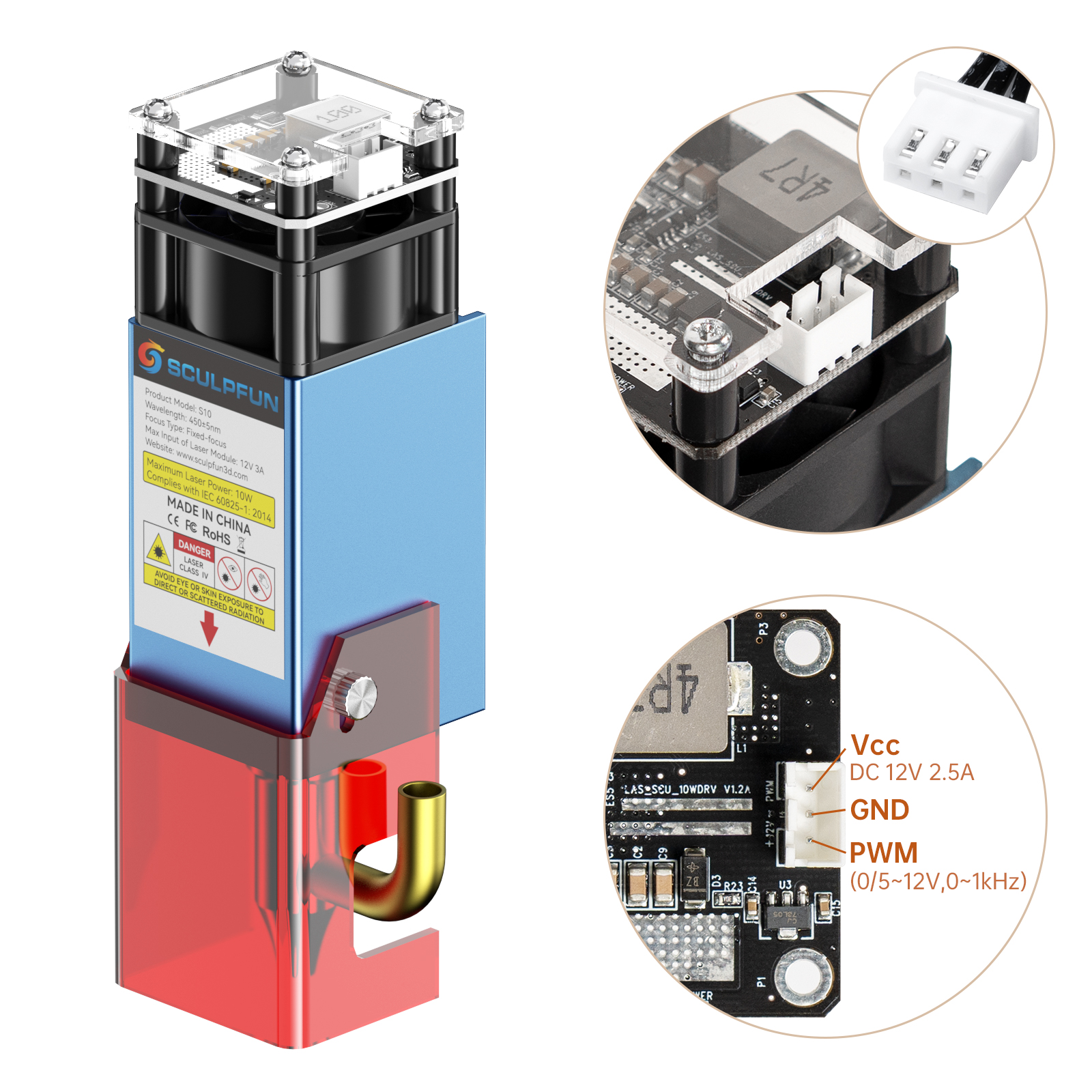 SCULPFUN S10 diode mini laser engraving machine for wood Tool High ...
