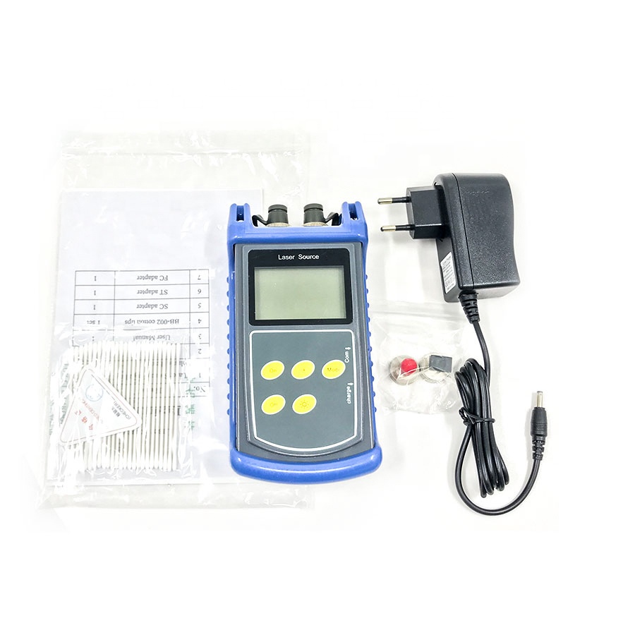 ST815 handheld Laser Source 1310/1550nm SM/MM/Optical fiber tester ...