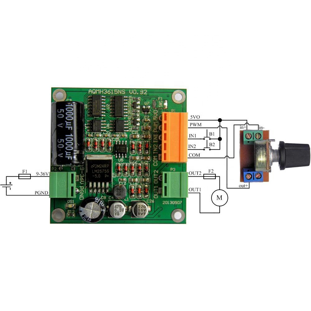 Taidacent Customize DC5-12V PWM Generator Module Potentiometer to PWM ...