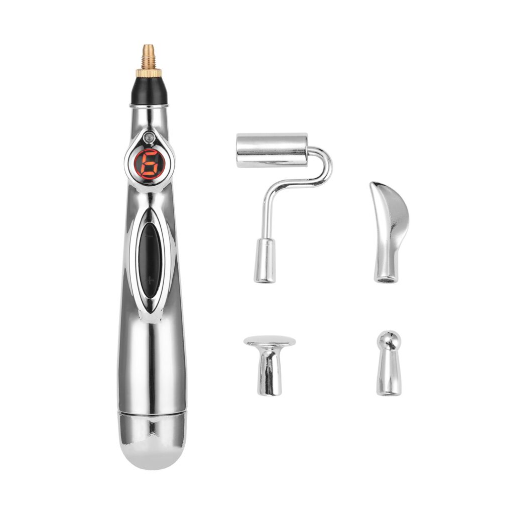 4 In 1 Electronic Acupuncture Pen Electric Meridians Laser Therapy Heal ...