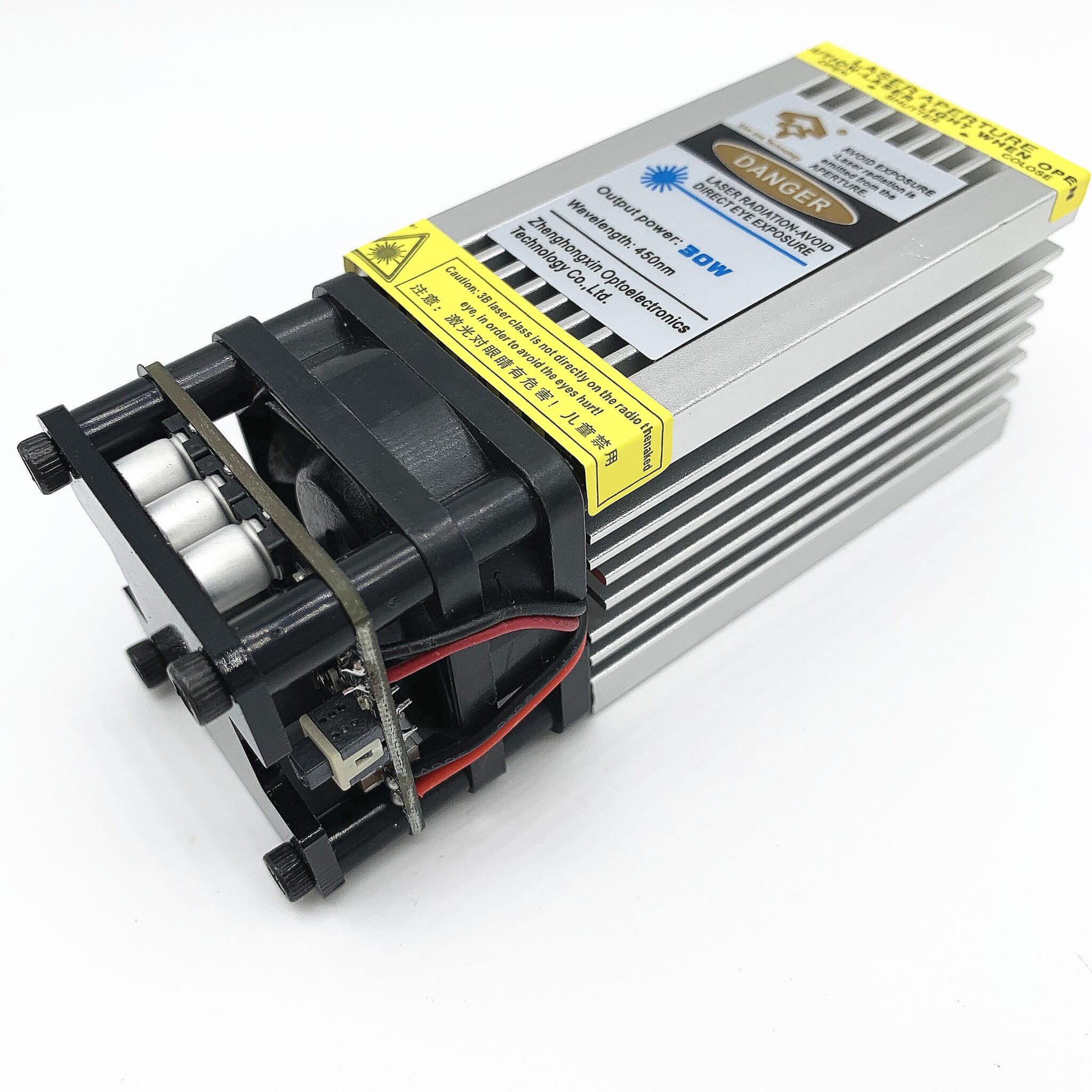 30W blue laser head module ultra-fast engraving stainless steel ...