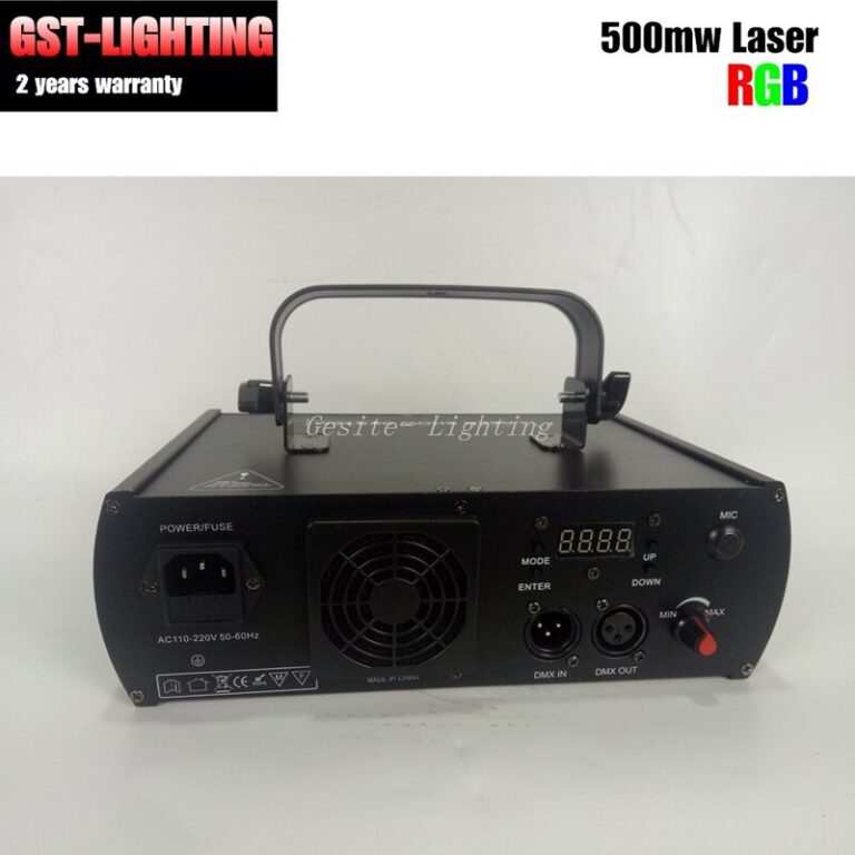RGB 500mW Laser Animation Stage Lighting DJ Diode Pumped Solid State ...