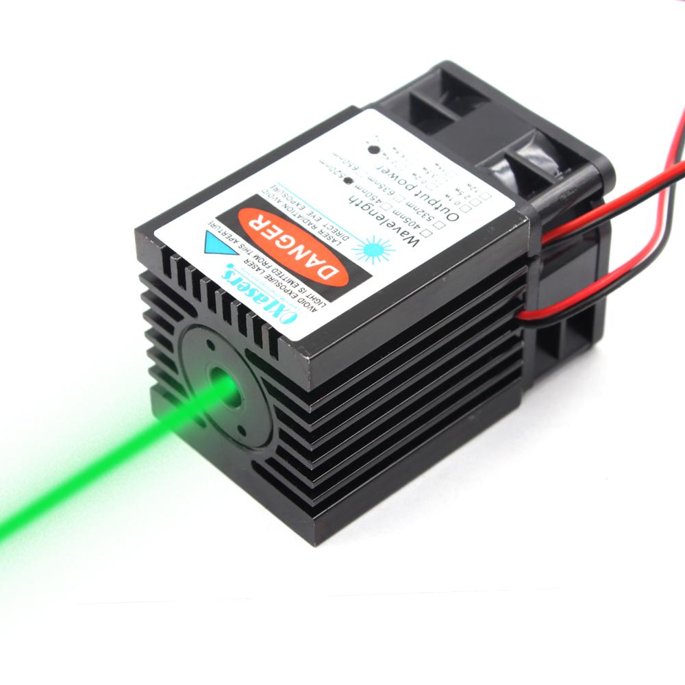 Oxlasers High Power 1W 1000mW 520nm Green Laser Module Laser Bird Oxlasers High Power 1W 1000mW 520nm Green Laser Module Laser Bird