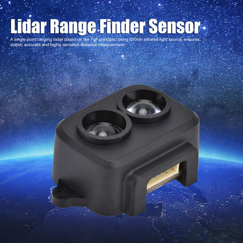 Lidar Range Finder Sensor Single Point Micro Ranging Measurement Tof Module Tf Luna Laserse