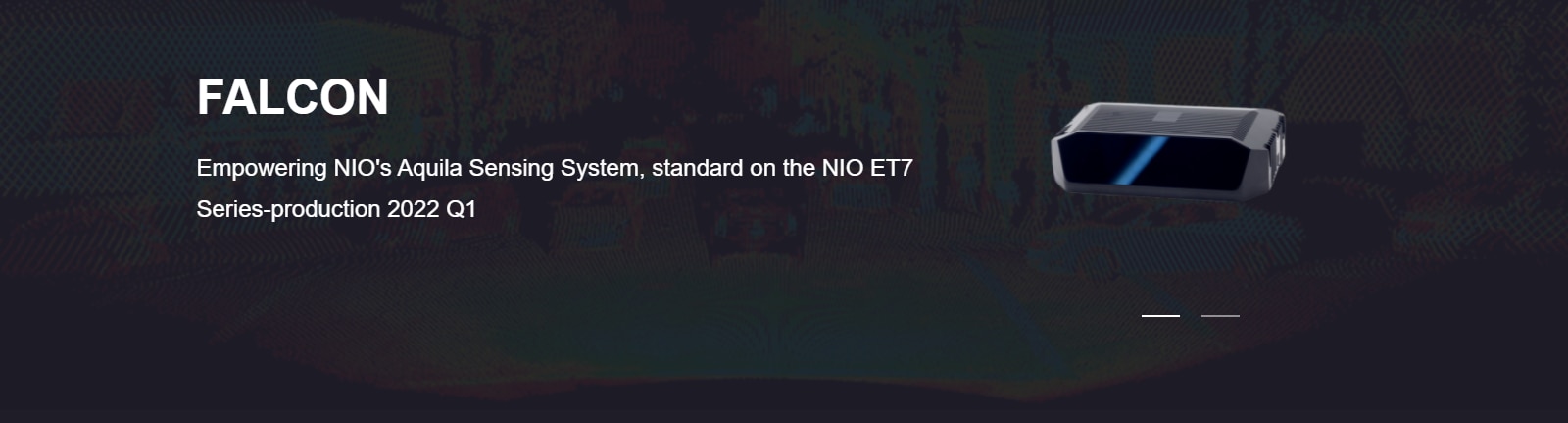 INNOVUSION Falcon Kinetic LiDAR sensor Standard configuration of auto ...